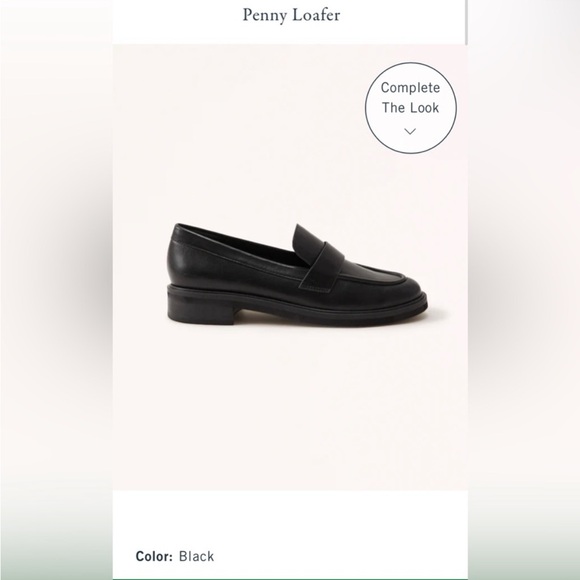Abercrombie & Fitch | Shoes | Abercrombie Fitch Black Penny Loafers ...
